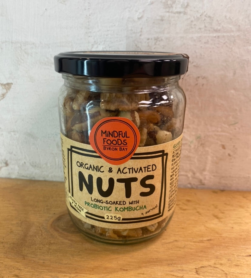 Mindful Foods Activated Organic Mixed Nuts 225g – The Simple Market
