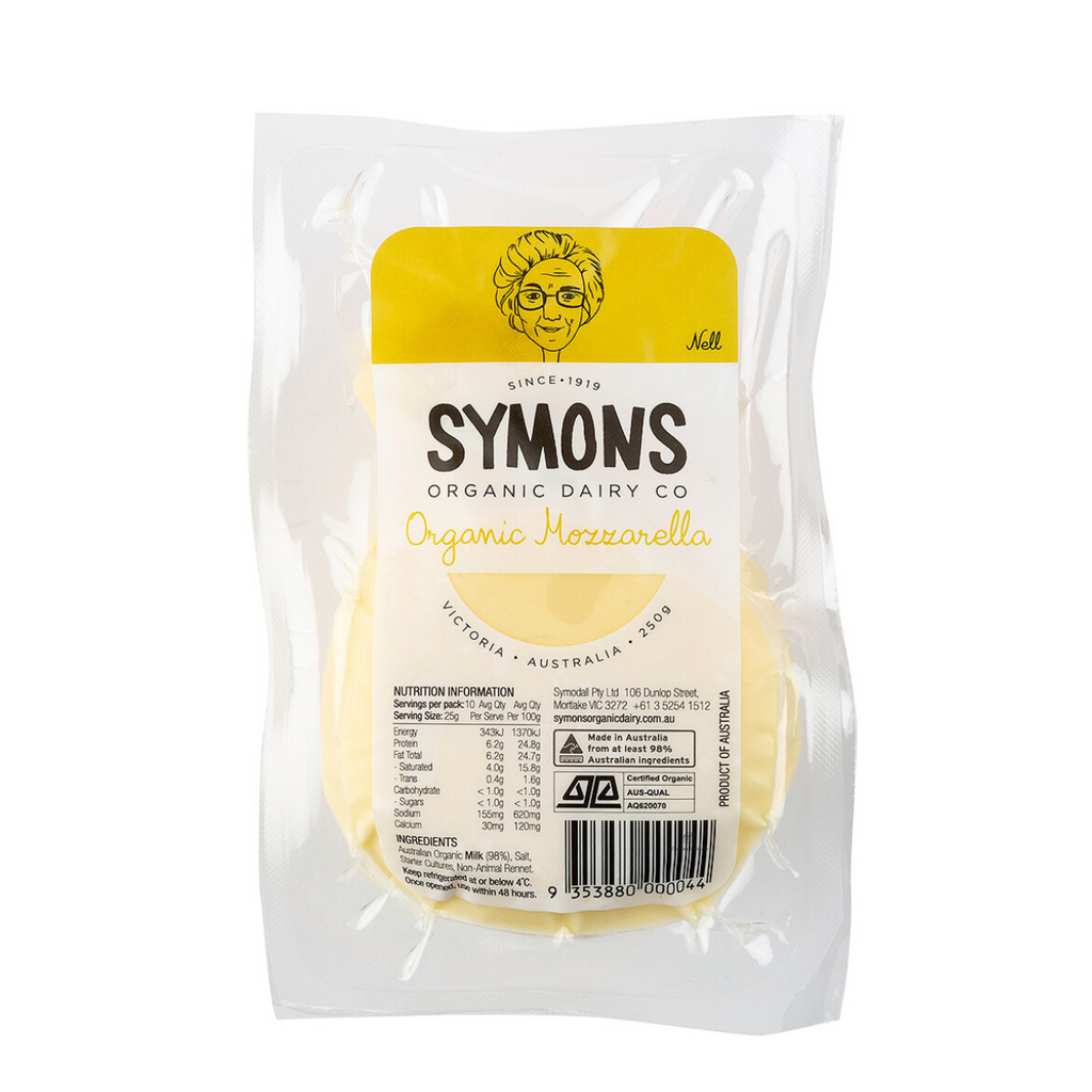 Symons Mozzarella 250g – The Simple Market