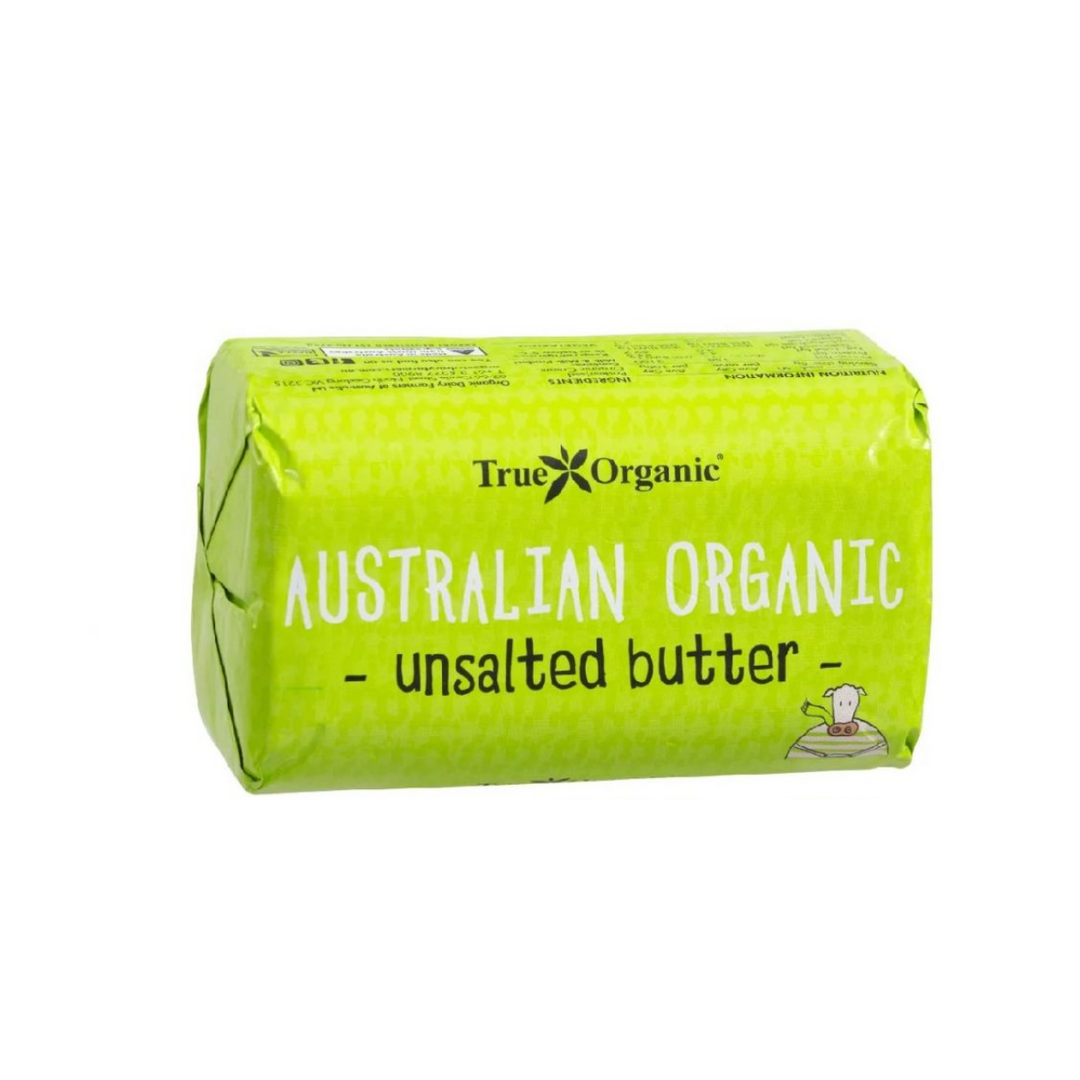 True Organic Unsalted Butter 250g – The Simple Market