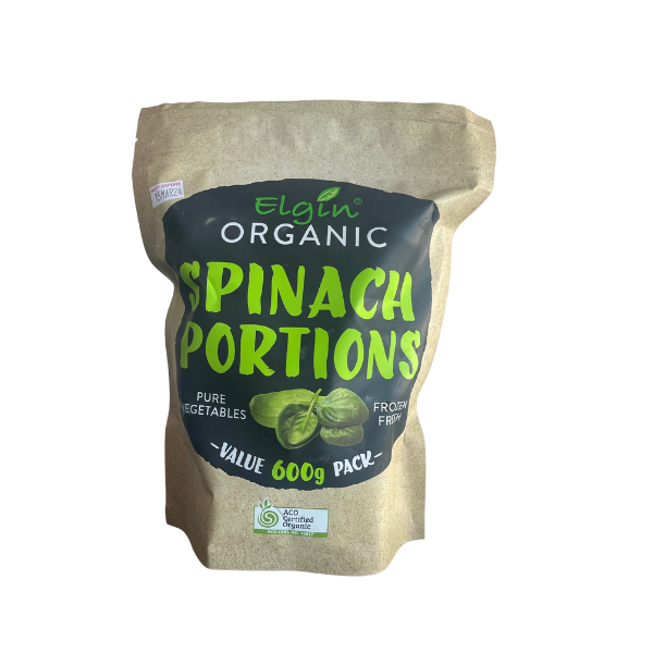 Elgin Organic Frozen Spinach 600g – The Simple Market
