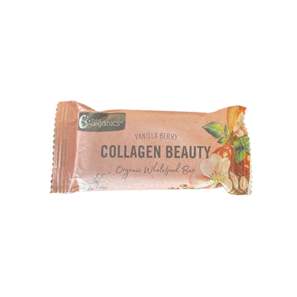 Nutra Organics Collagen Beauty Bar Vanilla Berry 30g – The Simple Market