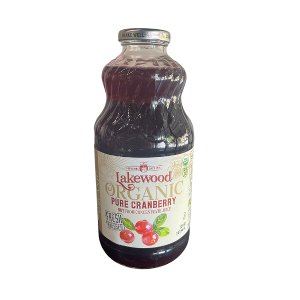 Lakewood Org Pure Cranberry Juice GF 1L – The Simple Market